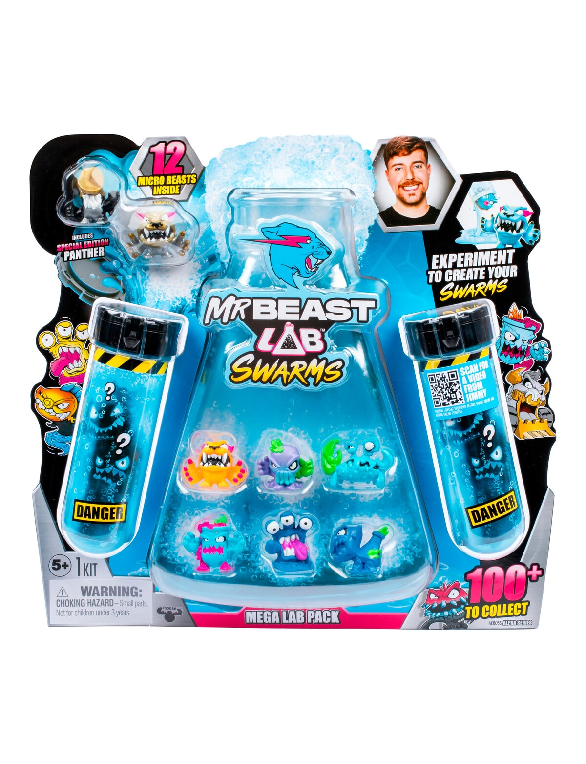 Mr Beast Swarms Mega Lab, Series 1, 12-Pack, Assorted - Toys Red Dot