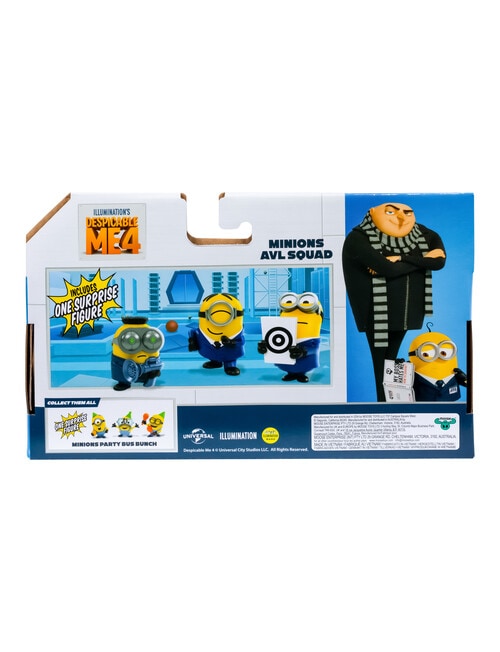 Despicable Me 5cm Collectible 4-Pack Figures, Assorted - Action Figures
