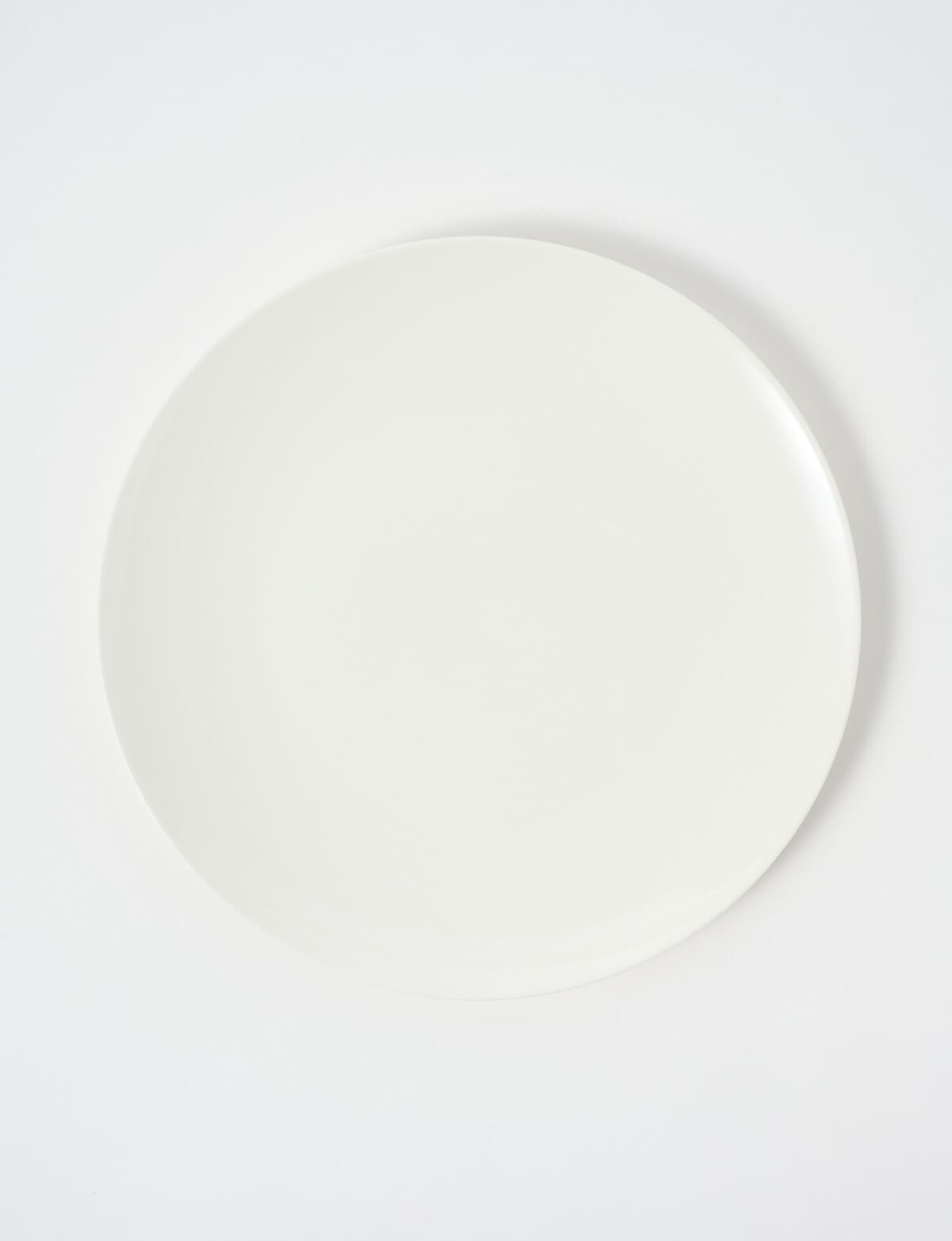 Alex Liddy Contemporary Coupe Dinner Plate, White, 27cm - Plates