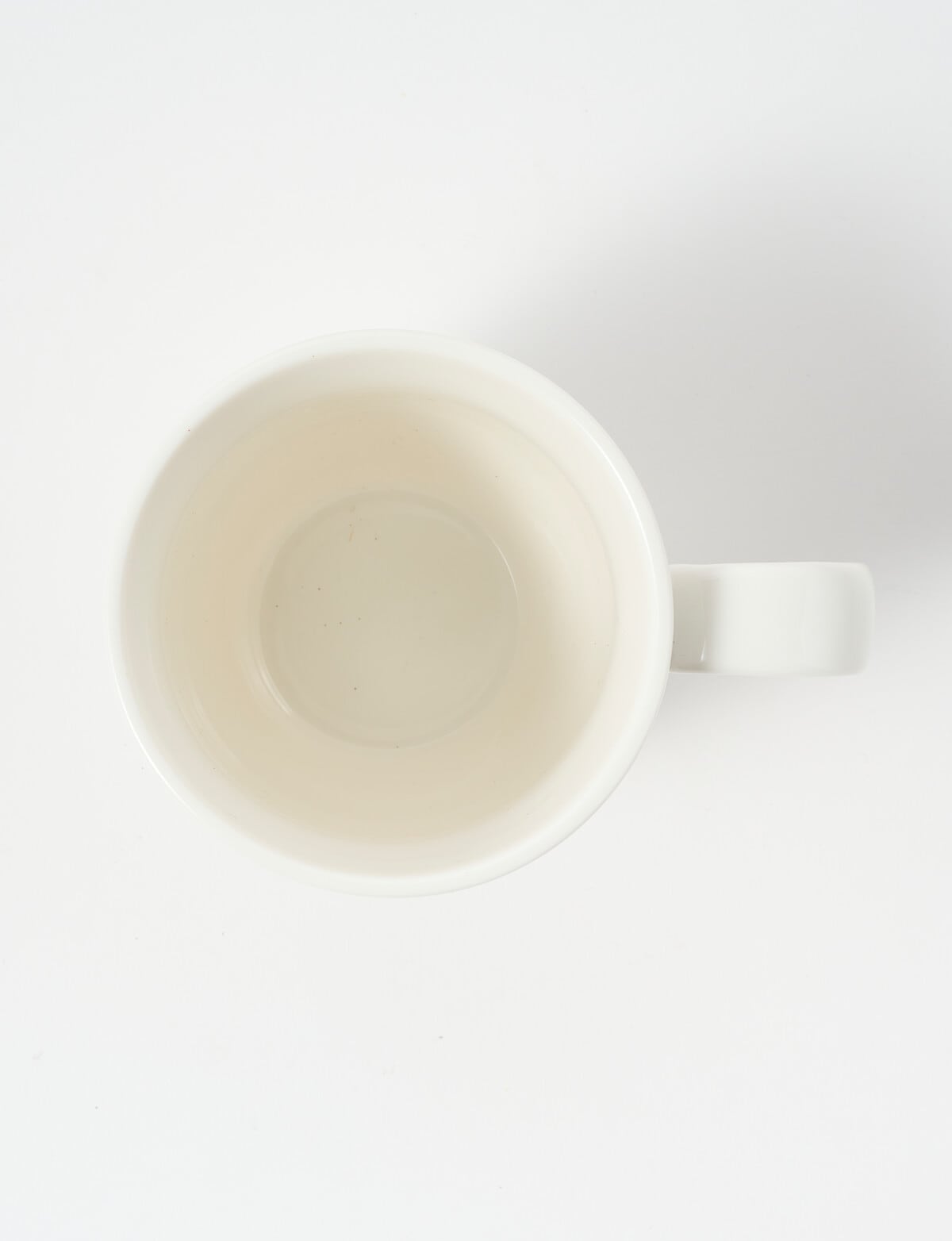 Alex Liddy Contemporary Coupe Mug, White, 380ml - Dinnerware