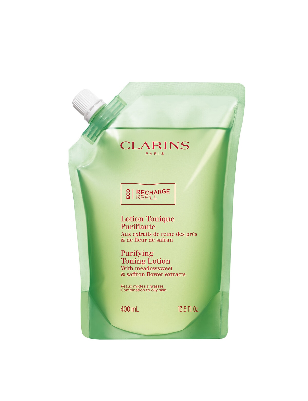 Clarins Purifying Toning Lotion Doypack, 400ml - Toners