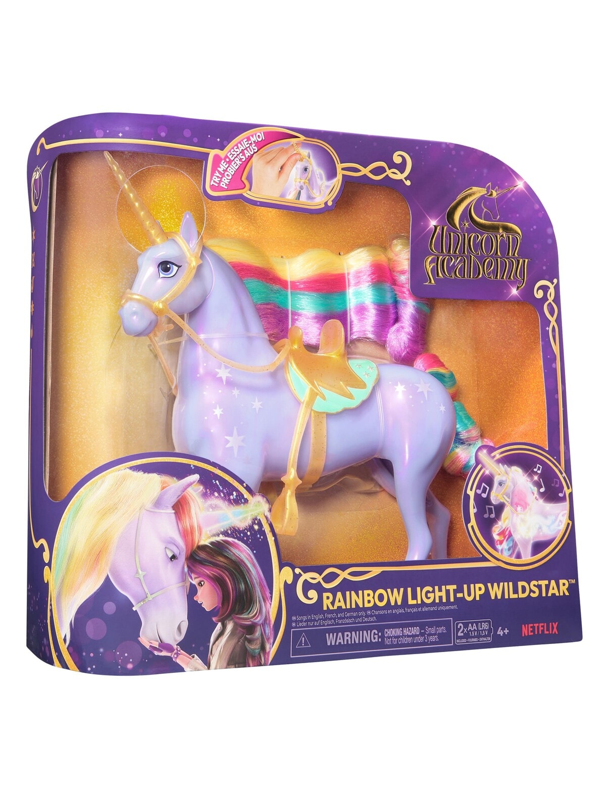 Unicorn Academy Rainbow Light-Up Wildstar - Dolls & Accessories