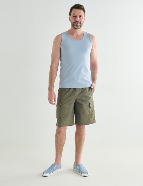 Chisel Ultimate Singlet, Light Blue - T-shirts, Singlets & Polos