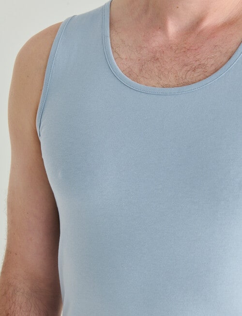 Chisel Ultimate Singlet, Light Blue - T-shirts, Singlets & Polos