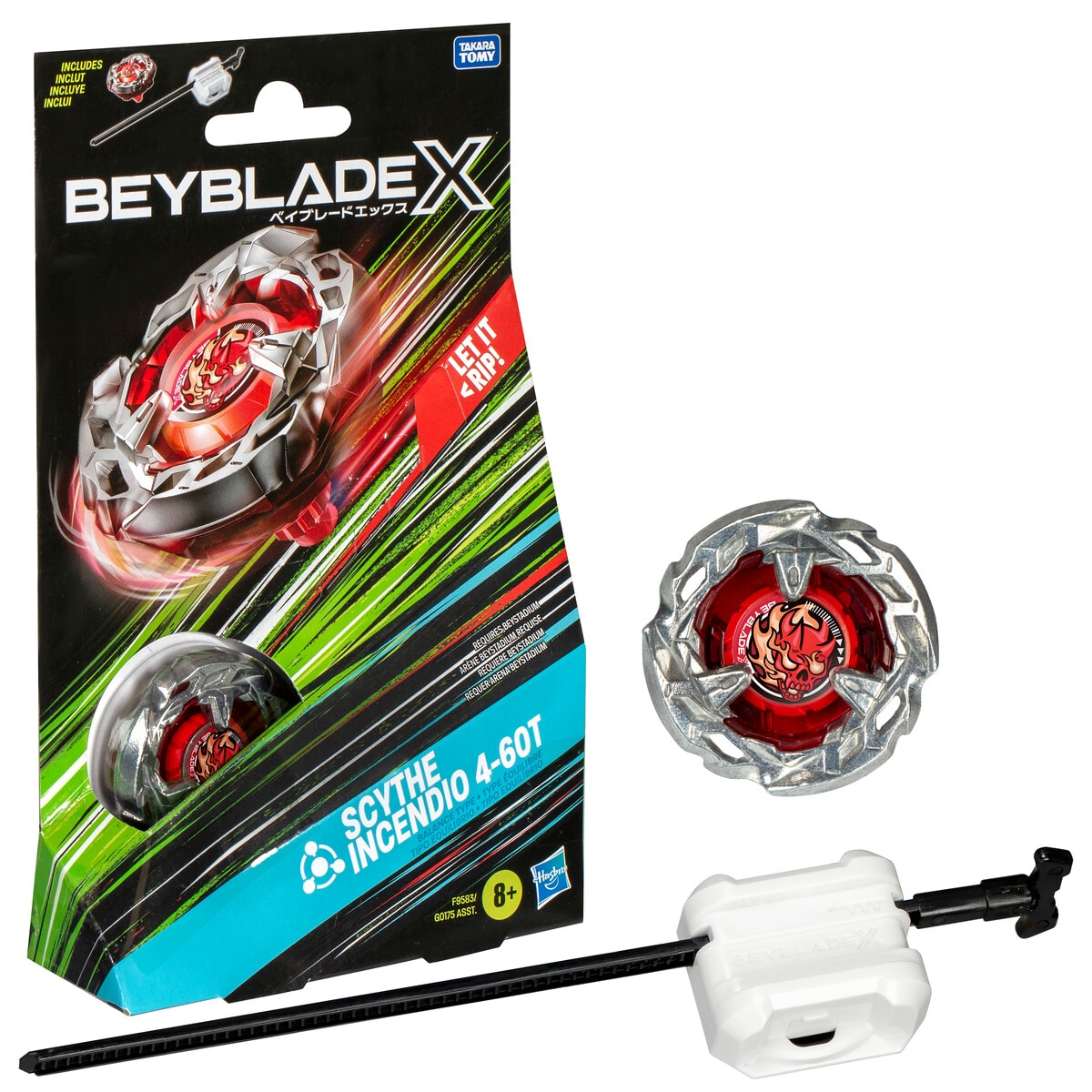 BeyBlade X Starter Pack Top & Launcher, Assorted - Action Figures