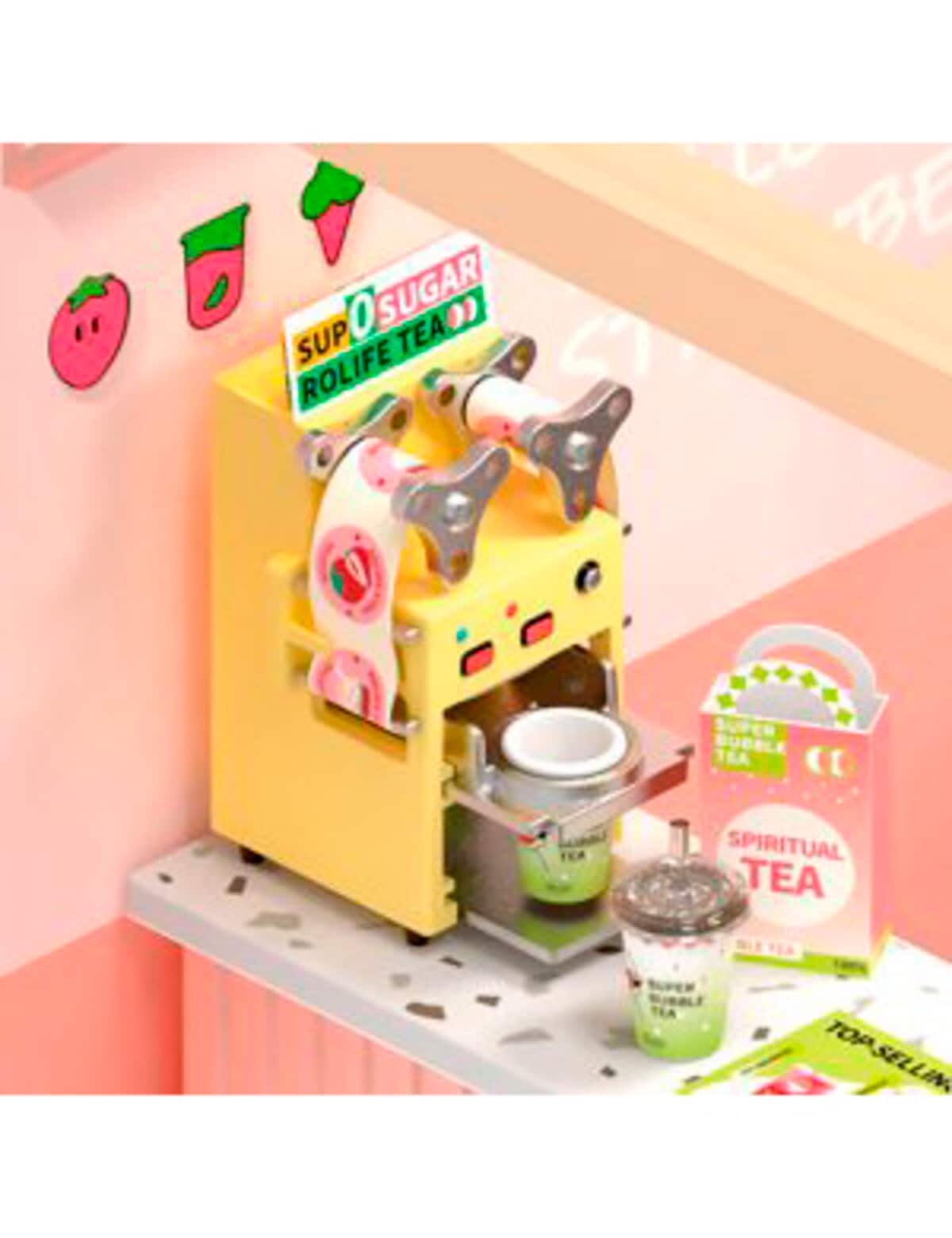 DIY Kits Rolife Super Creator Double Joy Bubble Tea - Arts & Crafts