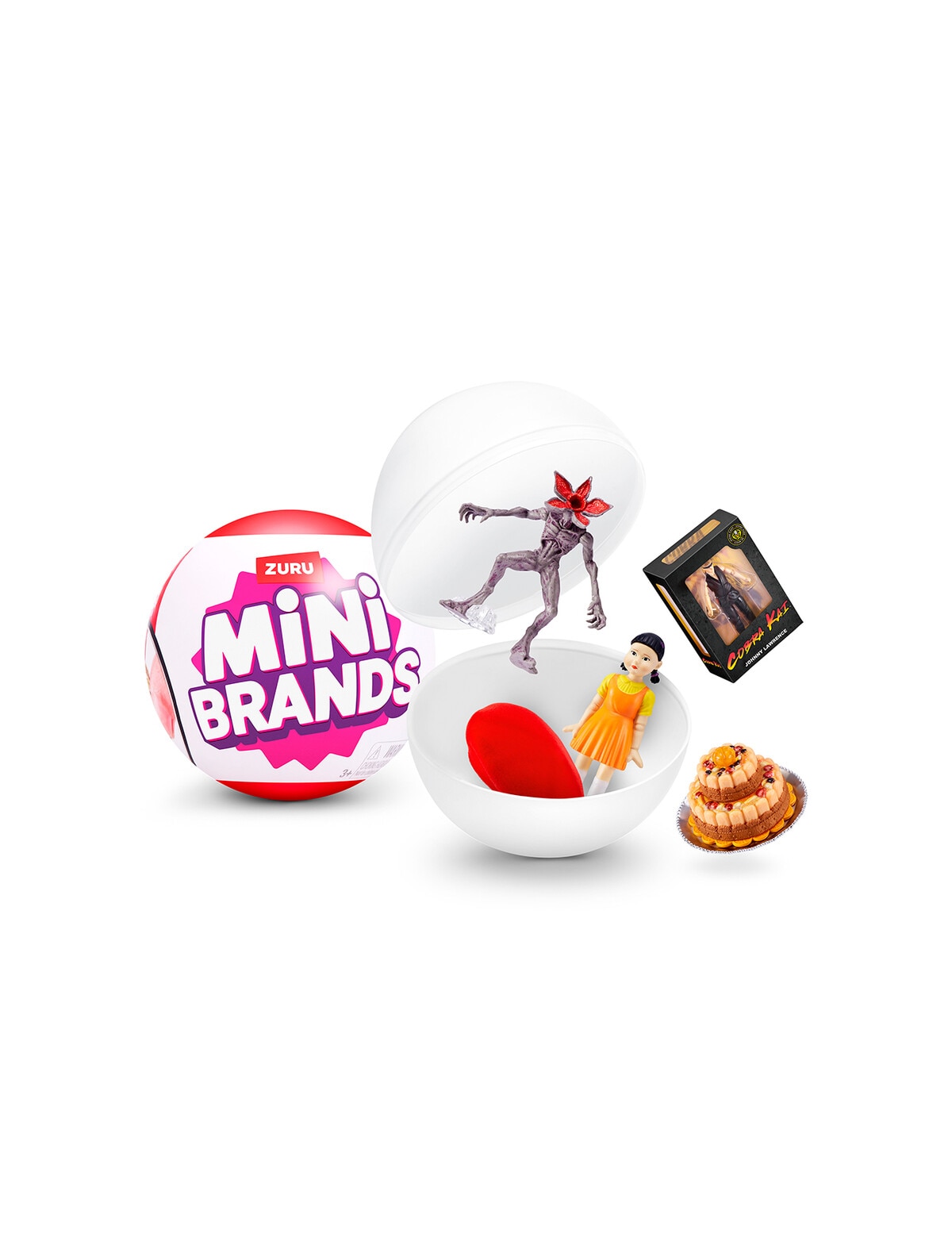 5 Surprise Mini Brands Netflix Series 1, Assorted - Action Figures