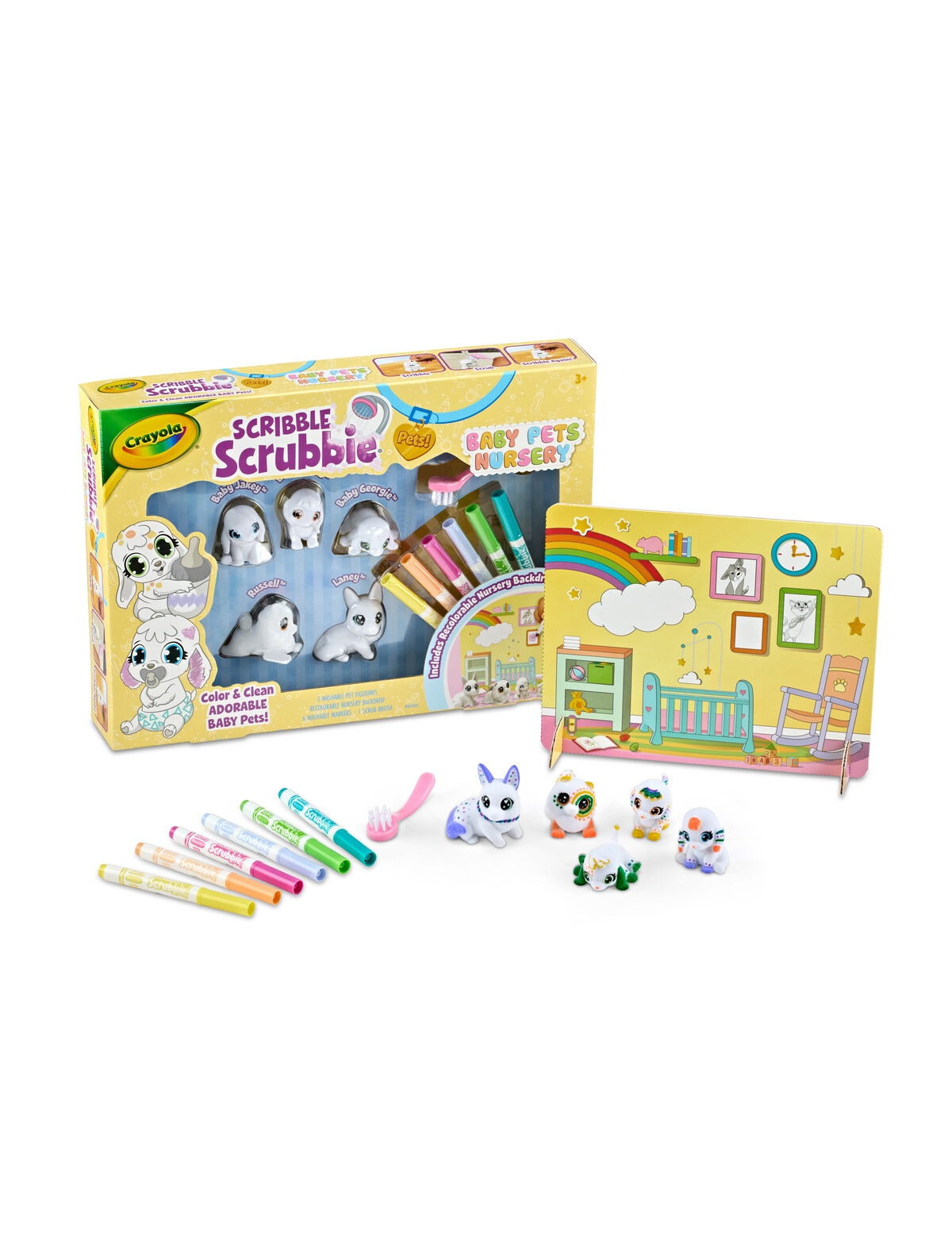 Crayola Scribble Scrubbies Baby Pets Nursery - Arts & Crafts