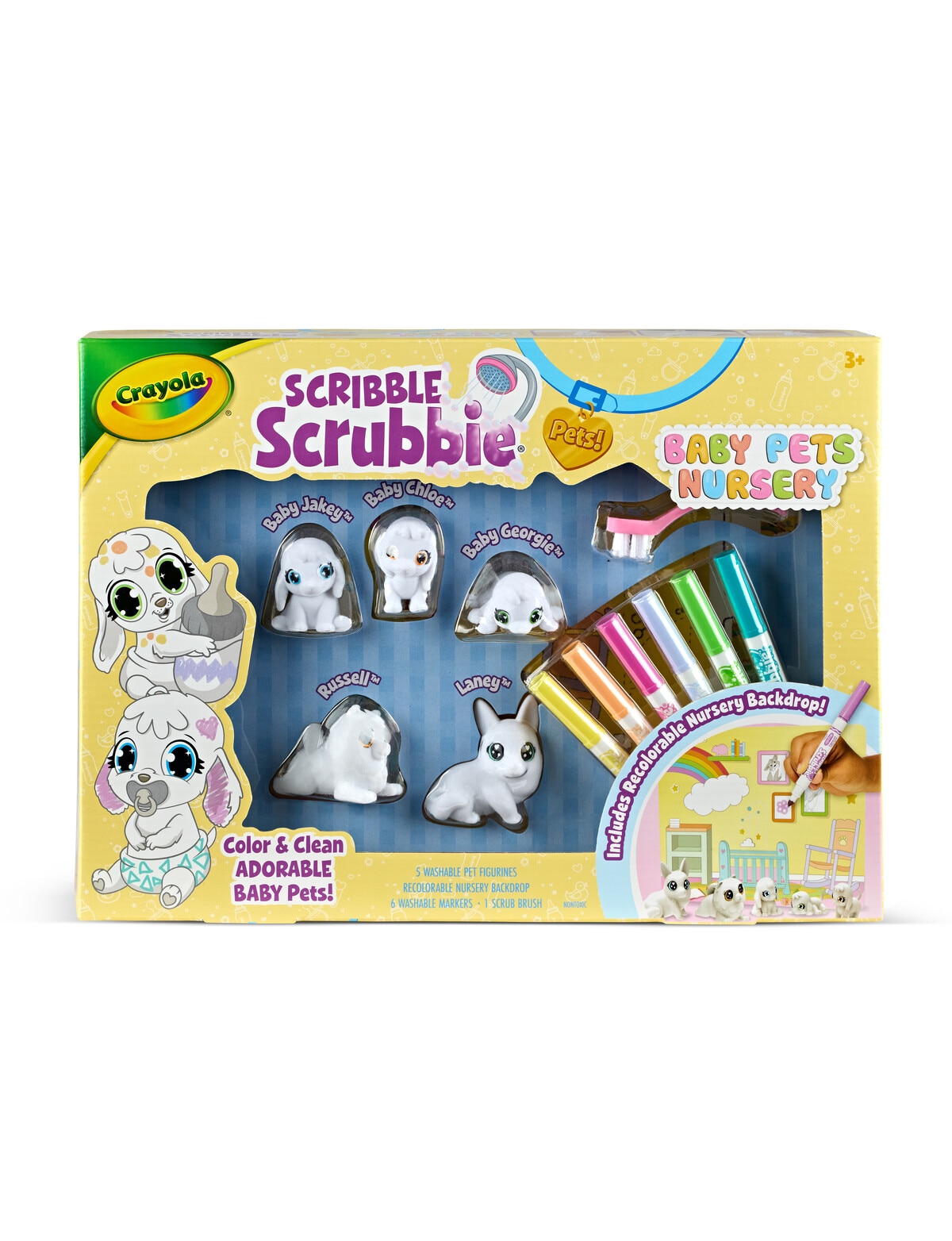 Crayola Scribble Scrubbies Baby Pets Nursery - Arts & Crafts