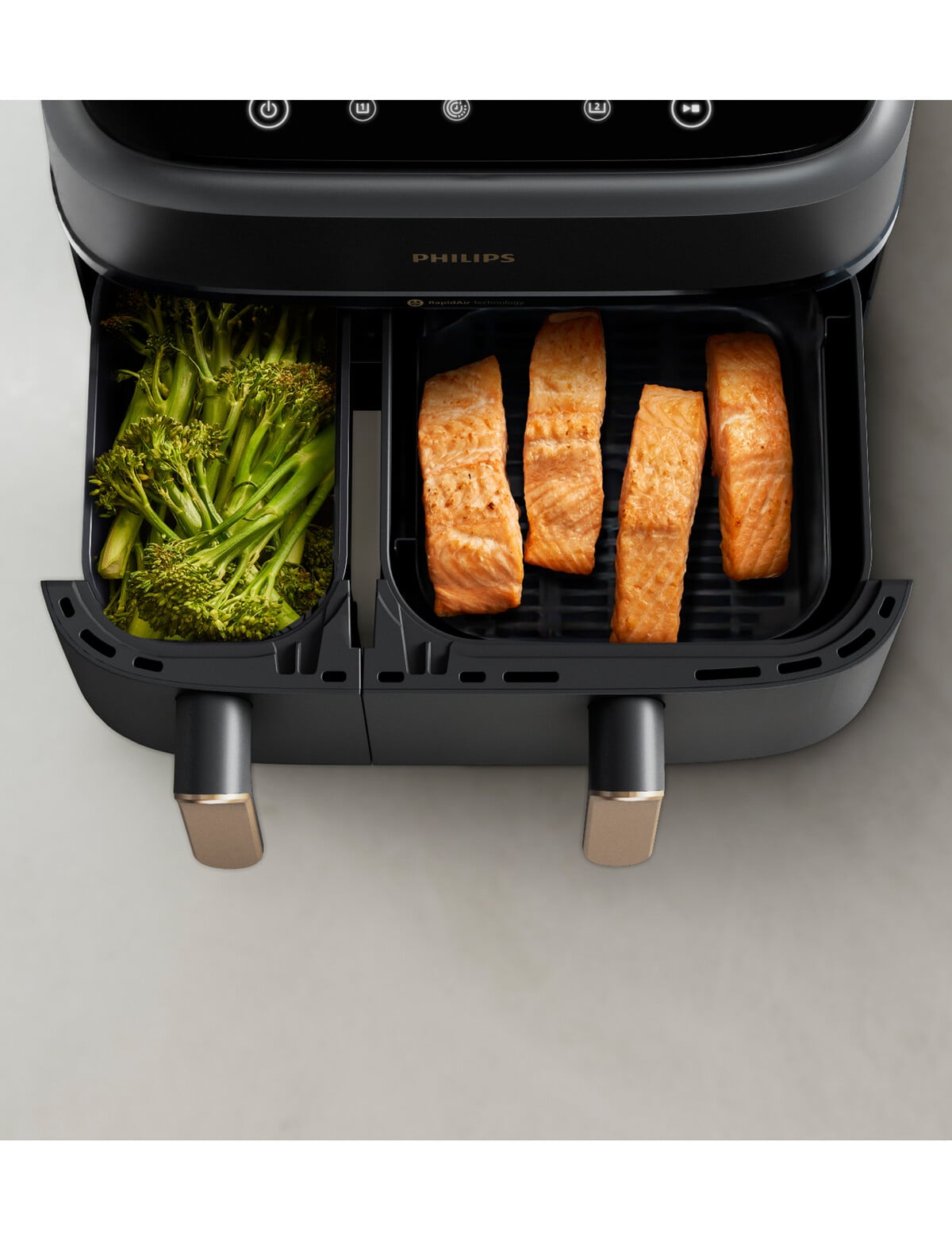 Philips Dual Basket XXL Air Fryer, NA352/00 - Air Fryers