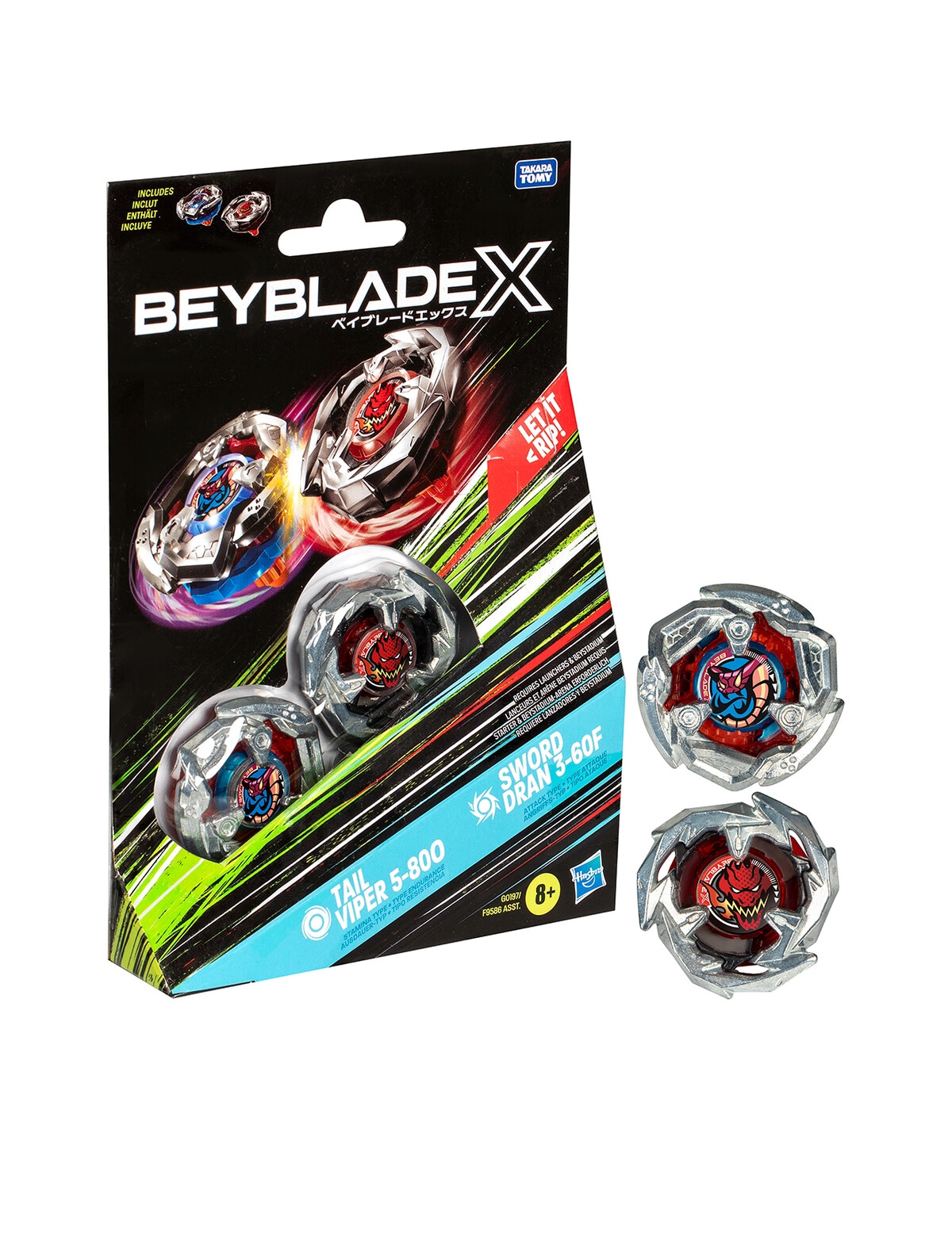 BeyBlade X Dual Pack, Assorted - Action Figures