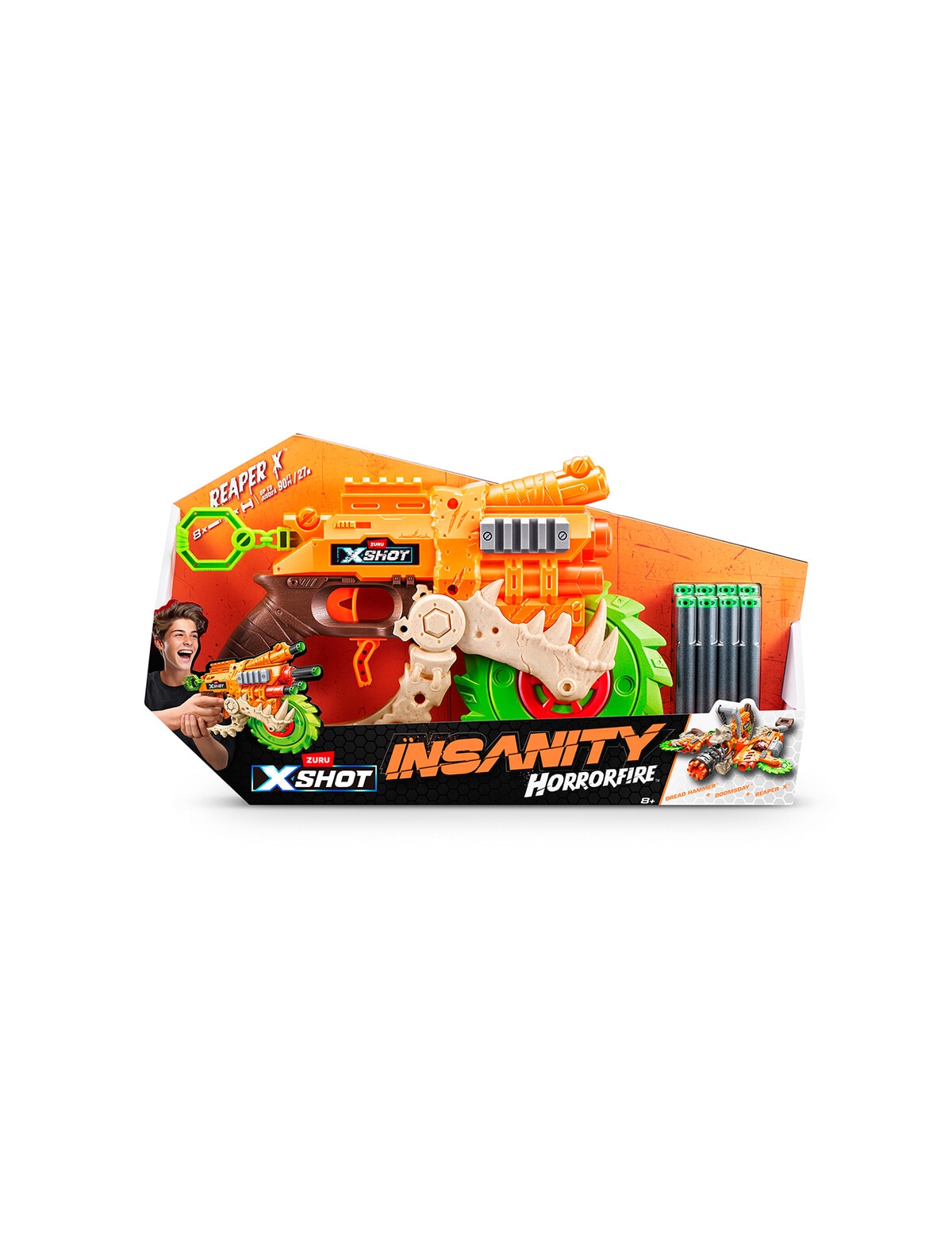 X-Shot Horror Fire Reaper Series 1, 1-Pack - Scooters & Outdoor Toys