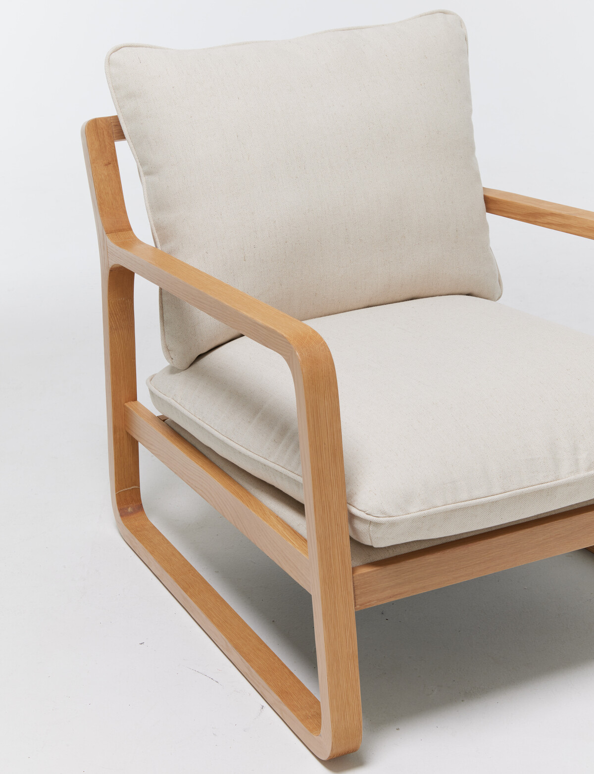 LUCA Furniture Chelsea Chair, Natural - Chairs