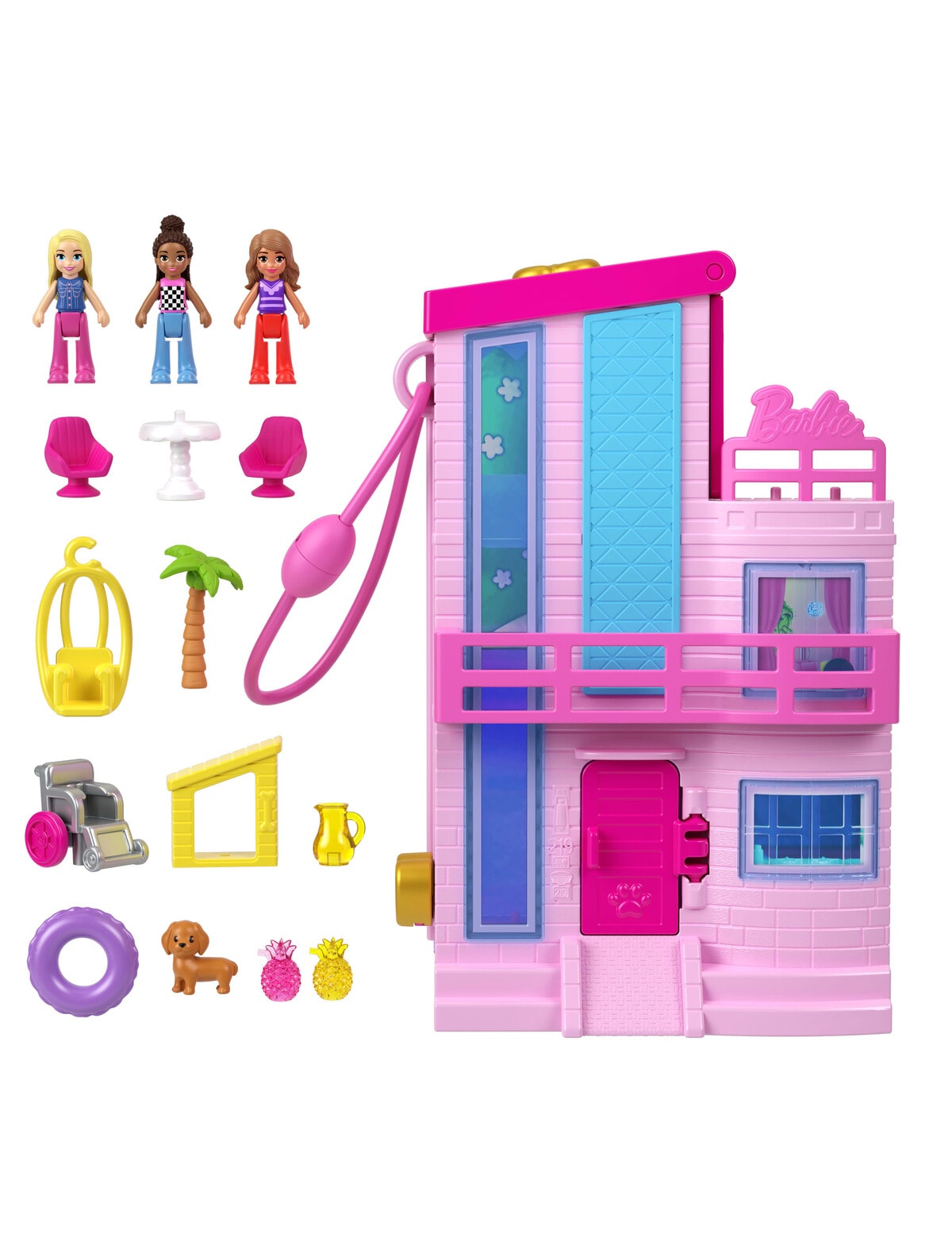 Barbie Polly Pocket Barbie Compact Playset - Dolls & Accessories