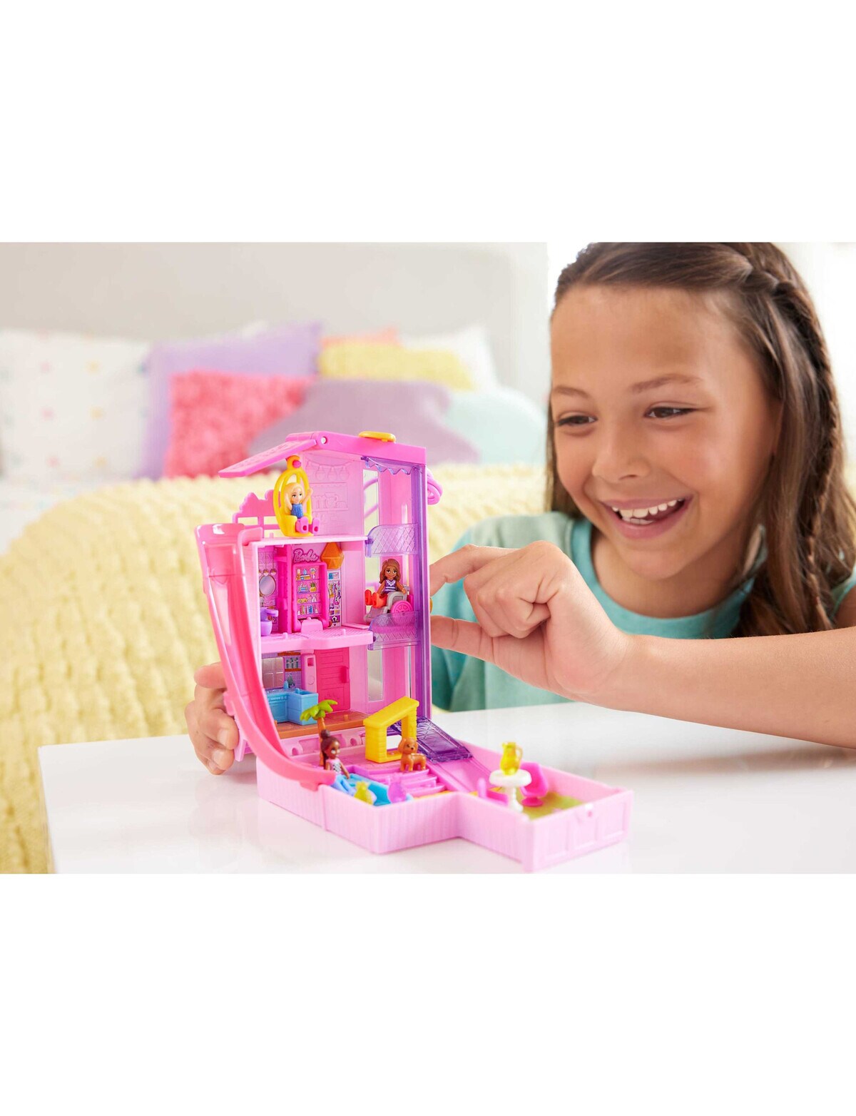 Barbie Polly Pocket Barbie Compact Playset - Dolls & Accessories