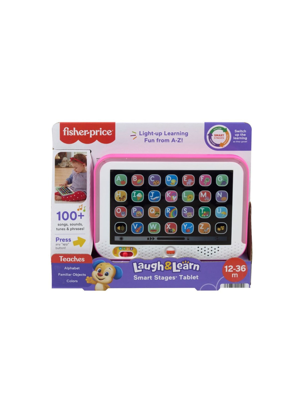 Fisher Price Laugh & Learn Smart Stages Tablet, Assorted - Infants ...