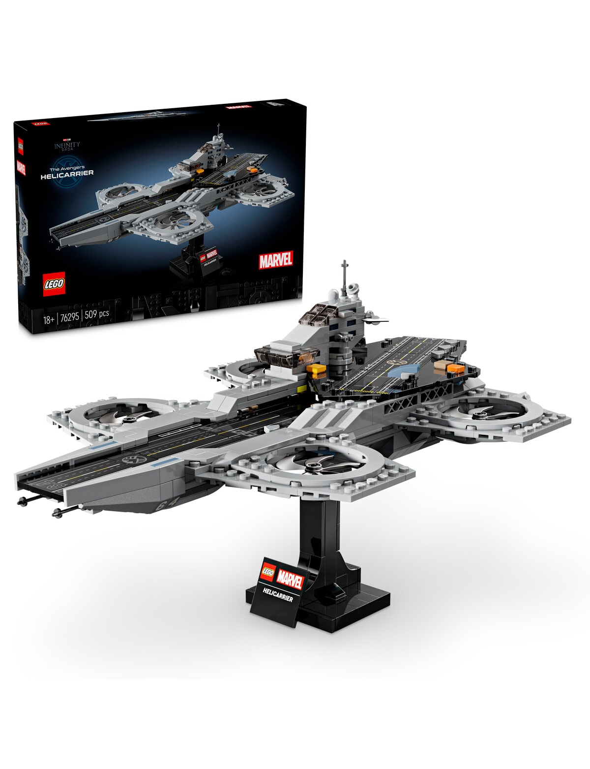 LEGO Superheroes Marvel The Avengers Helicarrier, 76295 - Lego ...