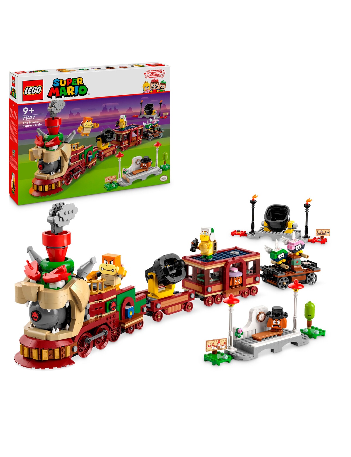 LEGO Super Mario The Bowser Express Train, 71437 - Lego & Construction