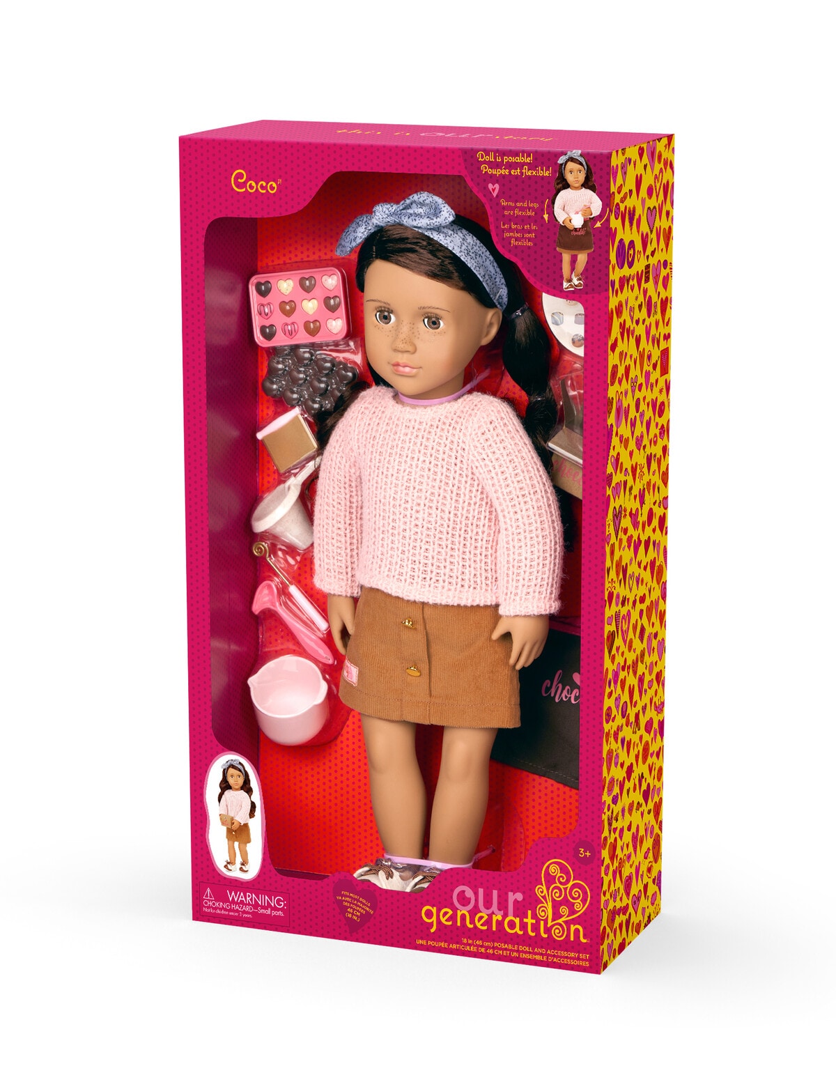 Our Generation Food Collection Coco Deluxe Doll - Dolls & Accessories