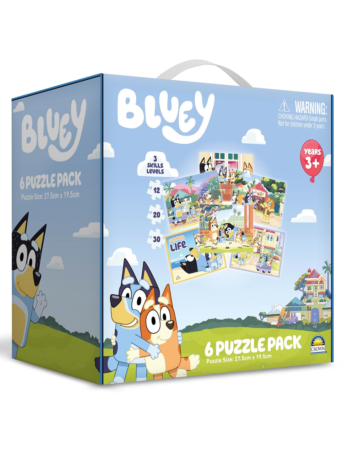 Bluey Puzzles, 6-Pack - Games, Cards & Puzzles