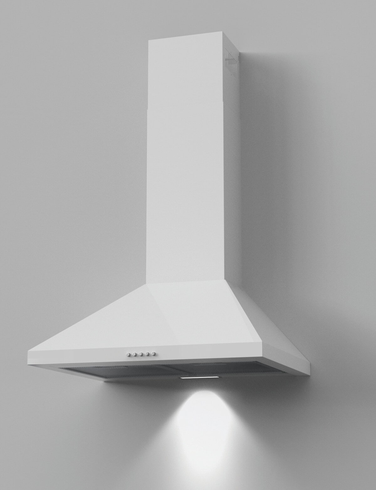 Haier 60cm Rangehood, White, HCH60PLW1 - Rangehoods