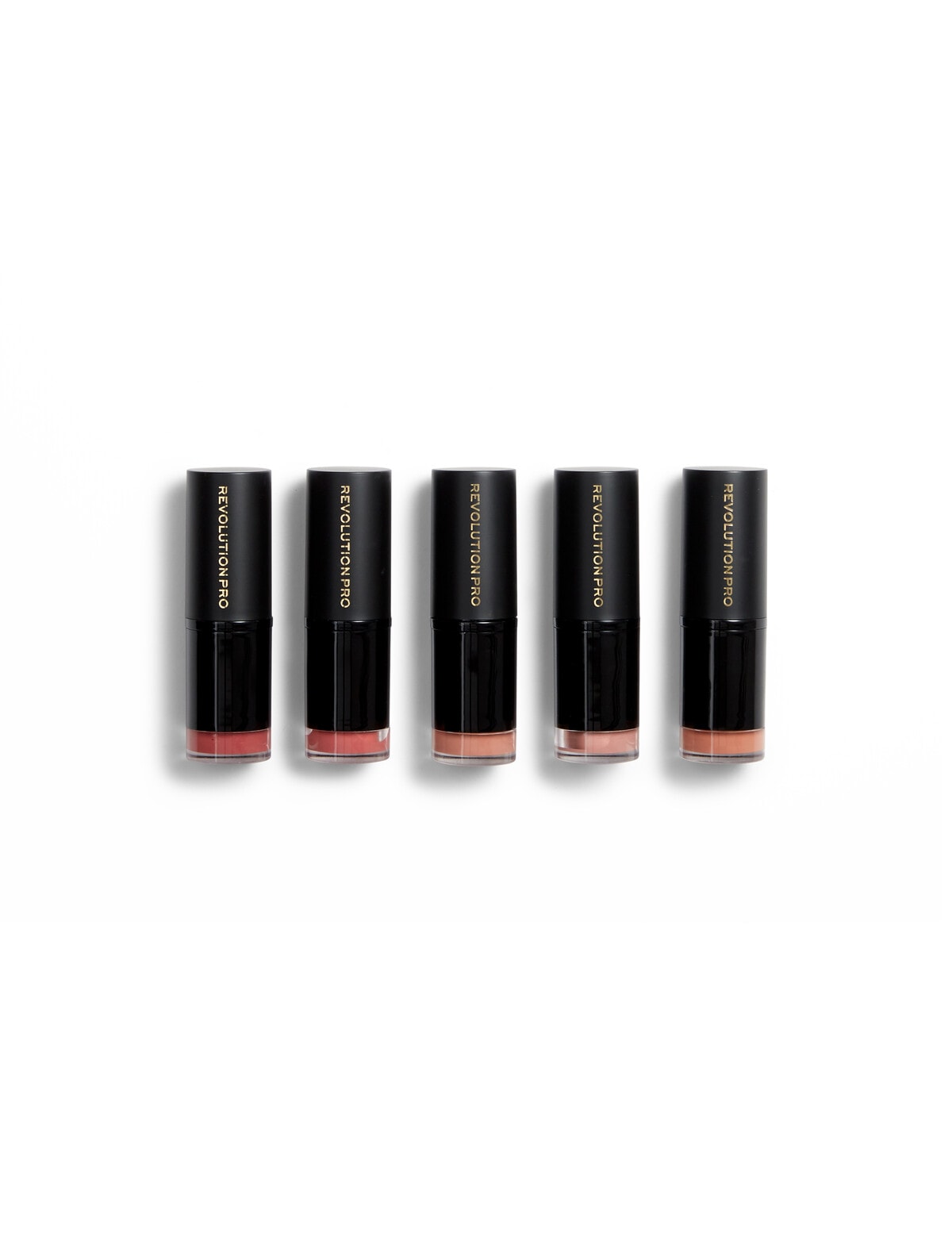 Revolution Pro Revolution Pro Lipstick Collection Blushed Nudes, 5-Pack ...