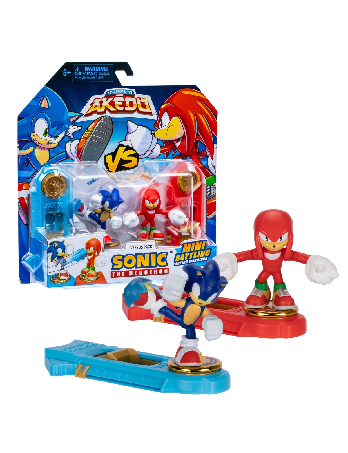 Akedo Sonic Versus Pack, Assorted - Action Figures