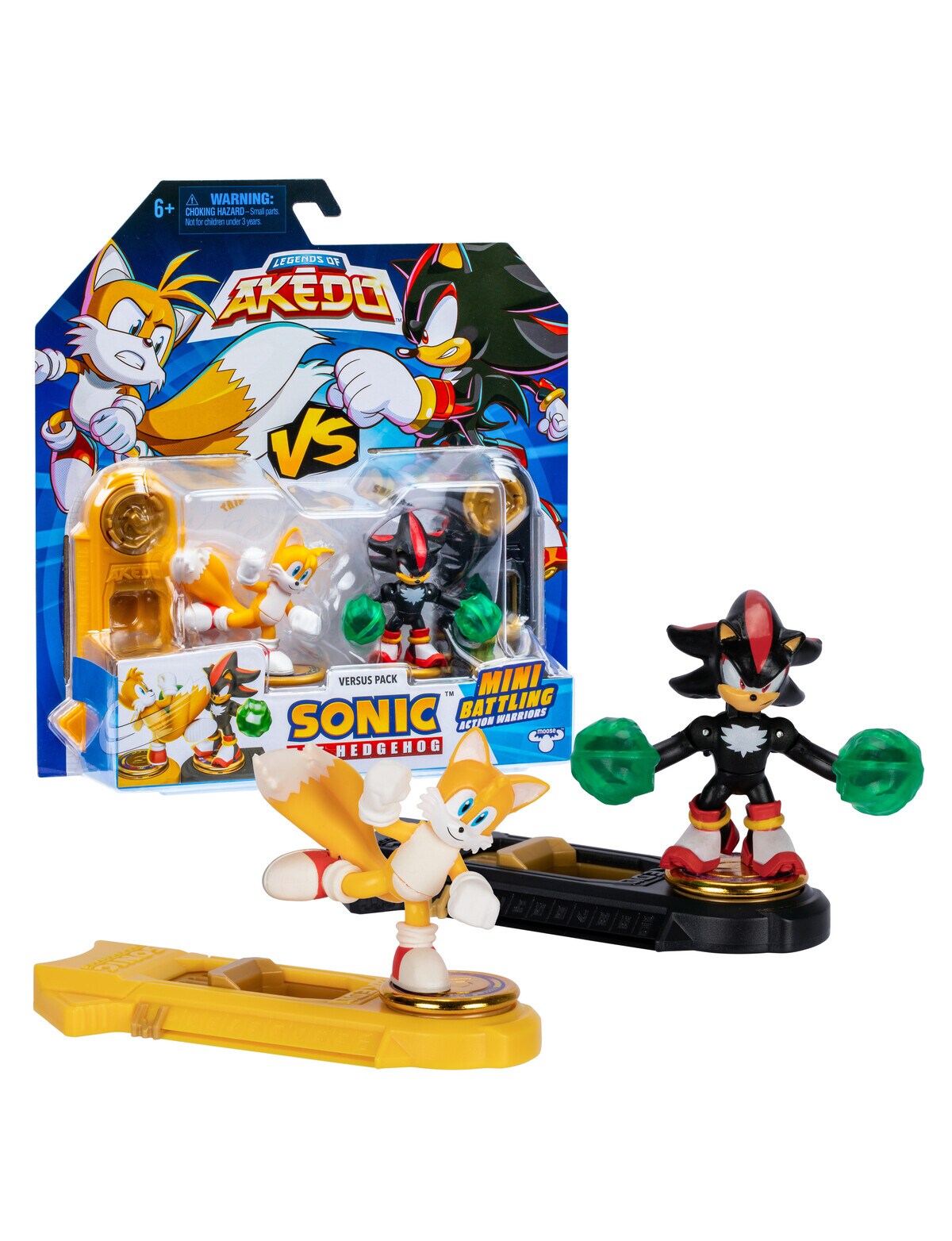 Akedo Sonic Versus Pack, Assorted - Action Figures