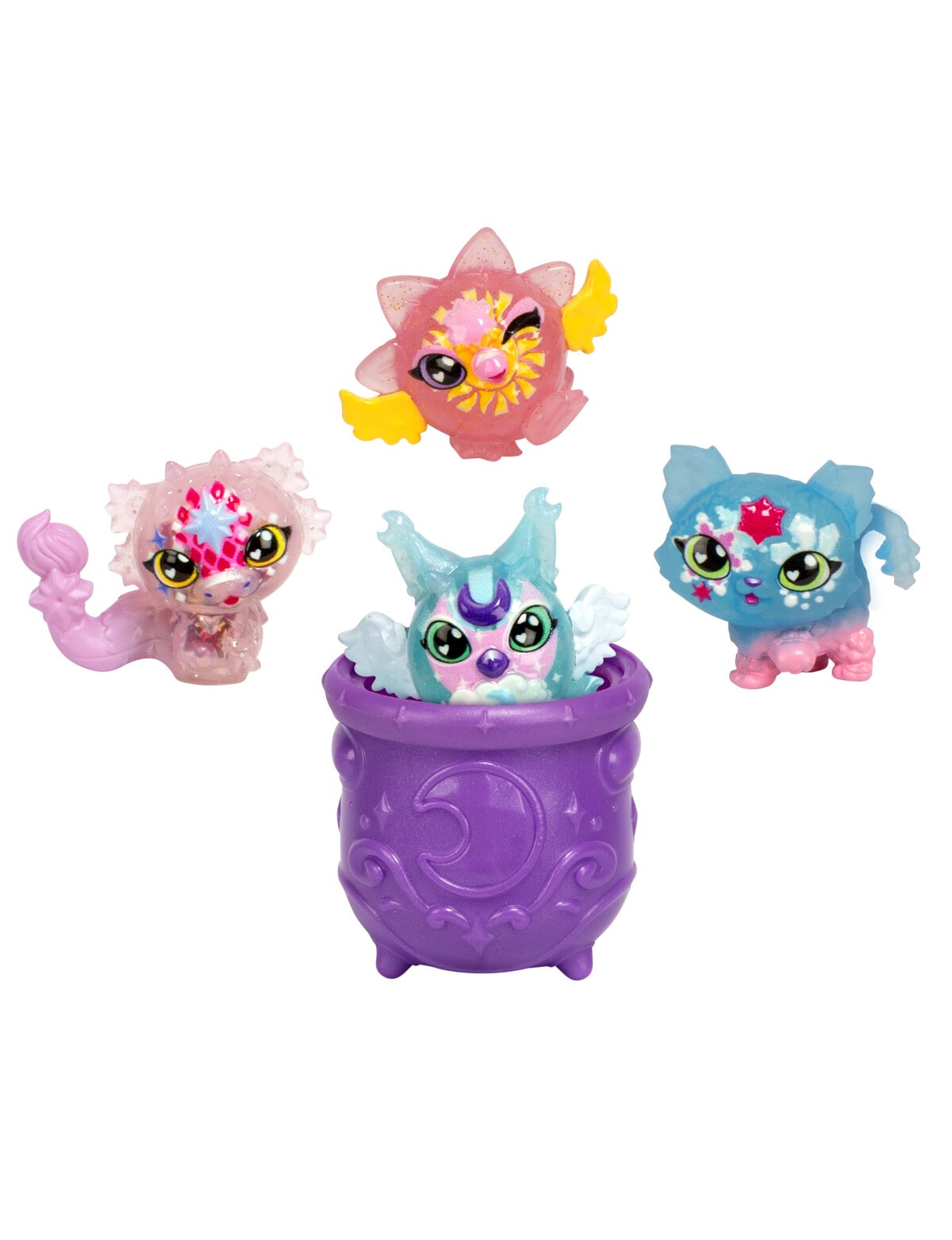 Magic Mixies Shimmerverse Minis, 4-Pack, Assorted - Action Figures