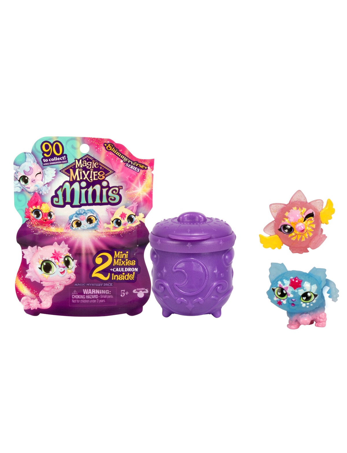 Magic Mixies Shimmerverse Minis, 2-Pack, Assorted - Action Figures