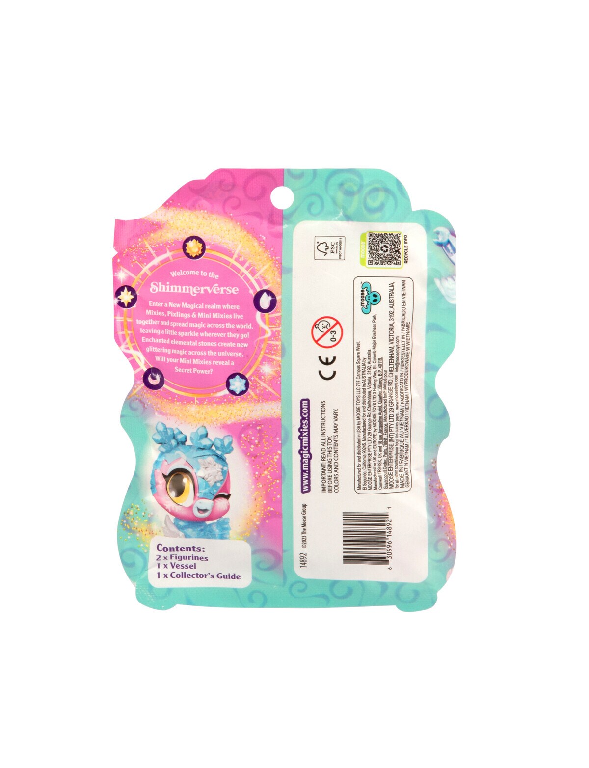 Magic Mixies Shimmerverse Minis, 2-Pack, Assorted - Action Figures