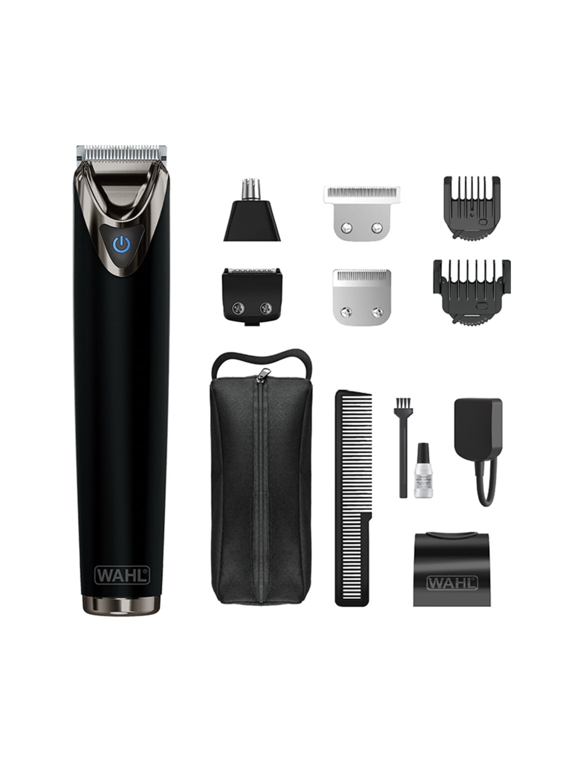 Wahl Stainless Steel Advanced Trimmer, Black, WA9864-1912 - Men's ...
