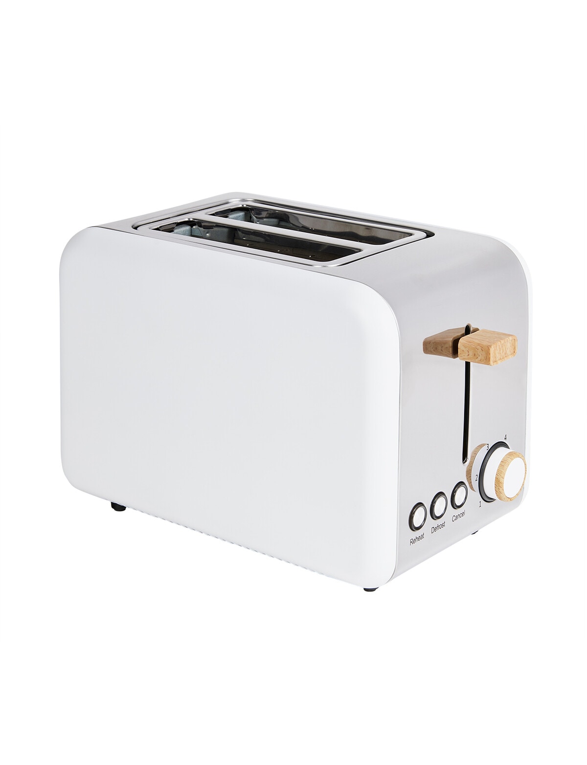 Modello Scandi 2 Slice Toaster, White, PLA1936 - Toasters