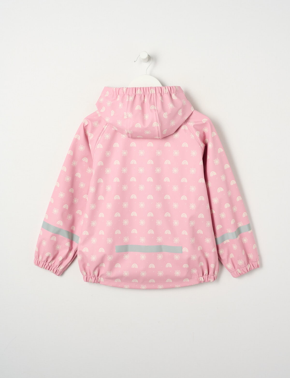 Mum 2 Mum Rainbow Sunshine Rainwear Jacket, Pink - Hoodies & Jackets