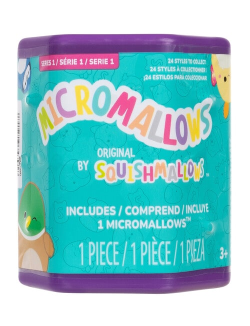 Squishmallows 6.3cm Micromallows, Blind Pack, Assorted - Soft Toys