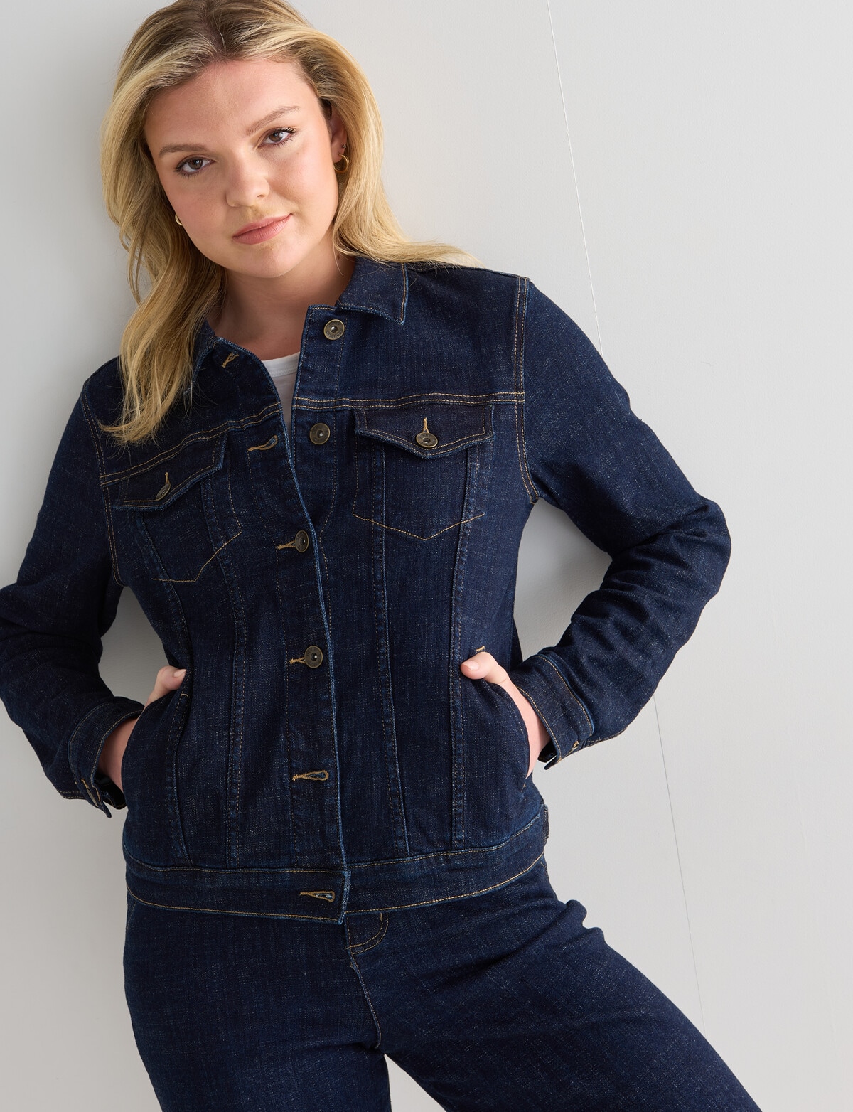 Denim Republic Denim Jacket, Rinse - Coats & Jackets