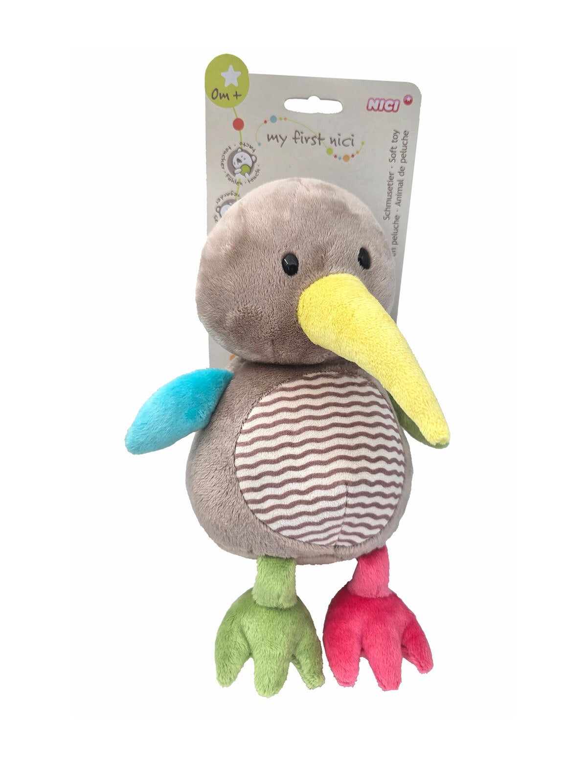 Nici My First Nici, Kiwi, 25cm - Nursery Toys & Play