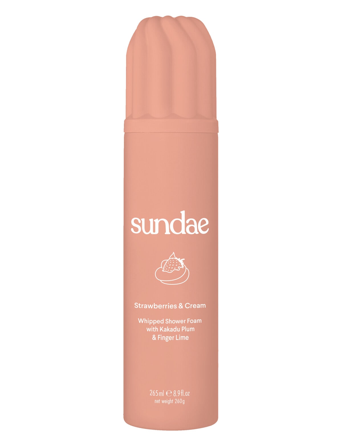 Sundae Whipped Shower Foam, Strawberries & Cream - Bath & Shower Care
