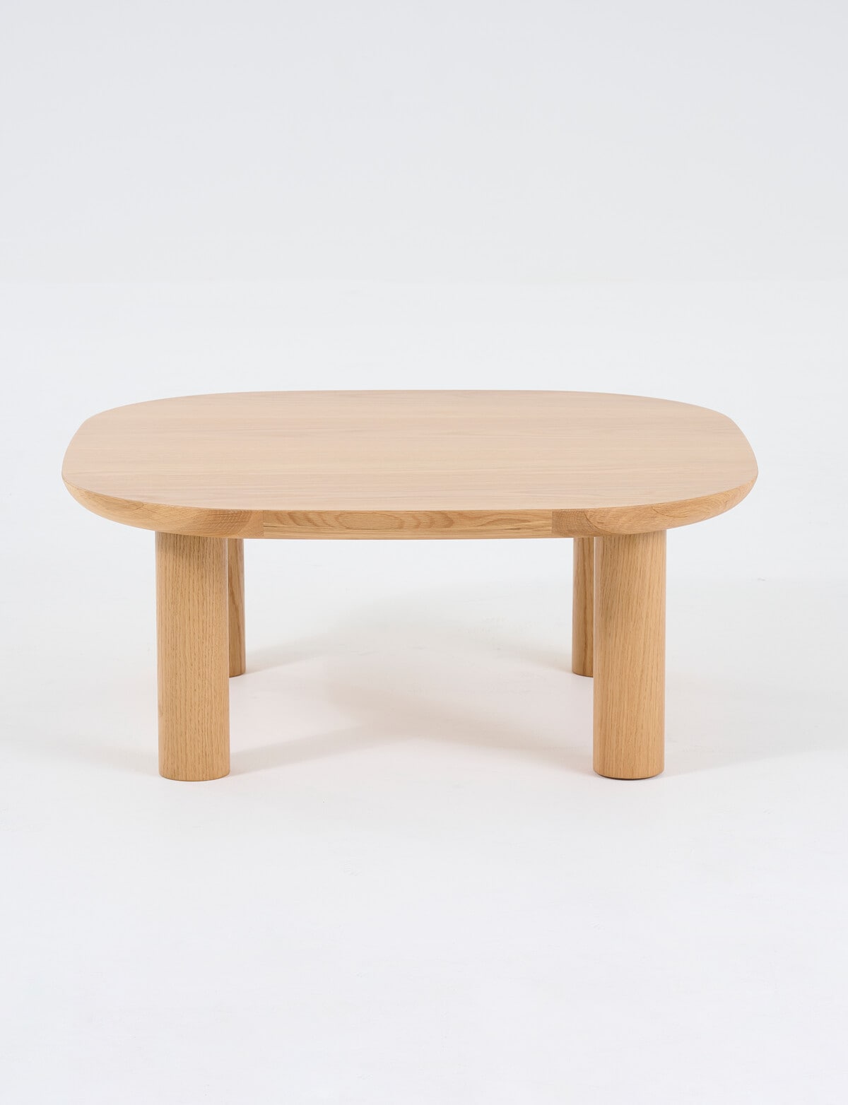 LUCA Furniture Geneva Coffee Table Square, Natural - Coffee Tables ...