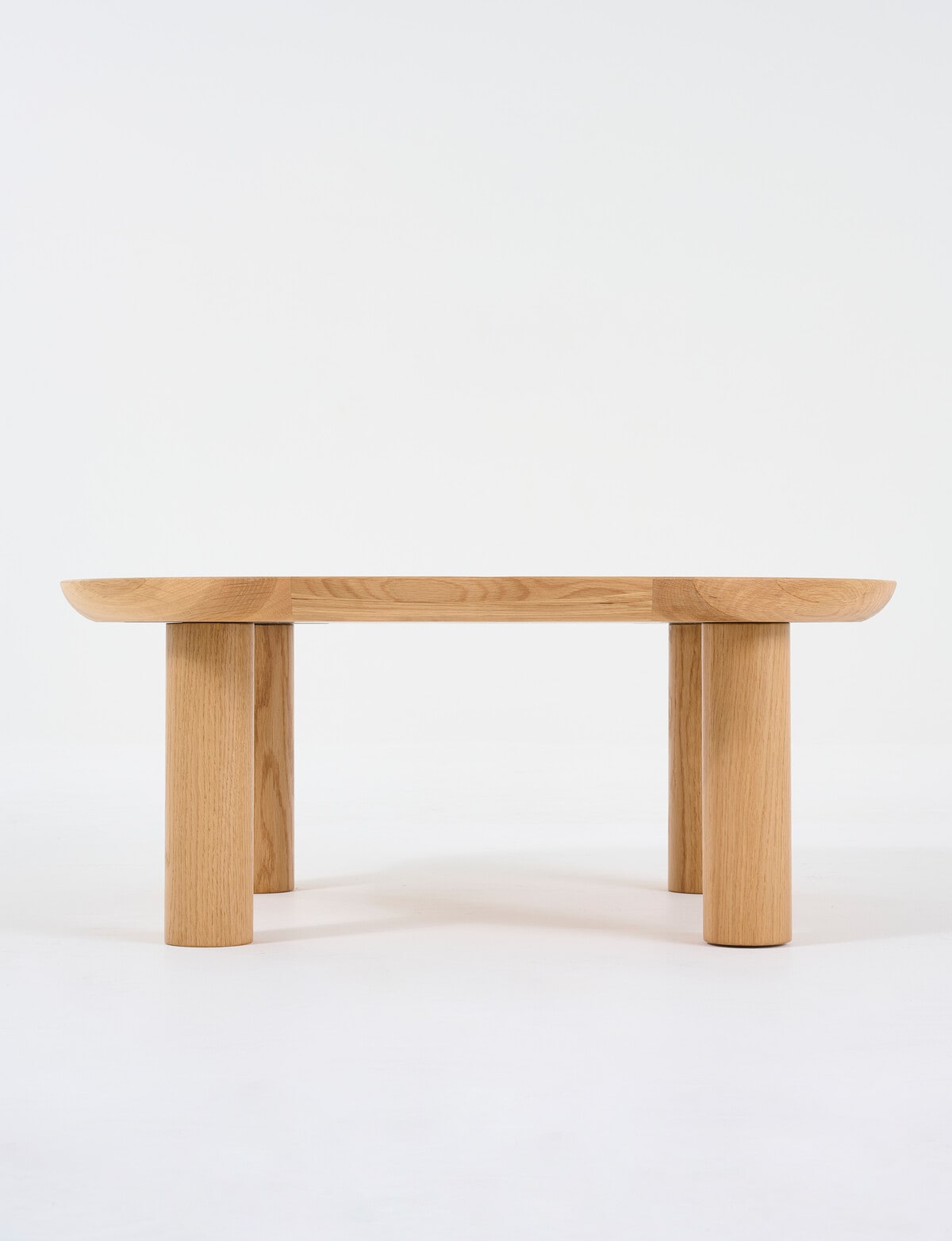 LUCA Furniture Geneva Coffee Table Square, Natural - Coffee Tables ...