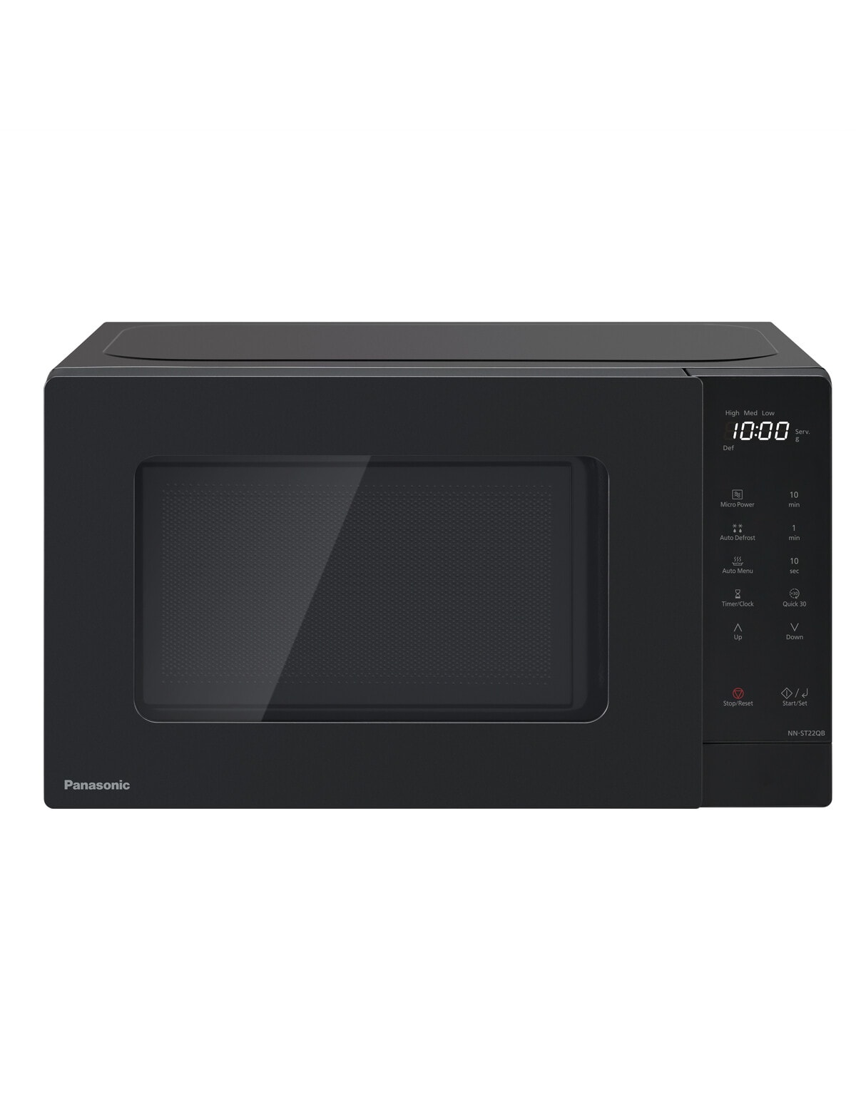 Panasonic 20L Non Inverter Microwave, Black, NN-ST22QBQPQ - Microwaves ...