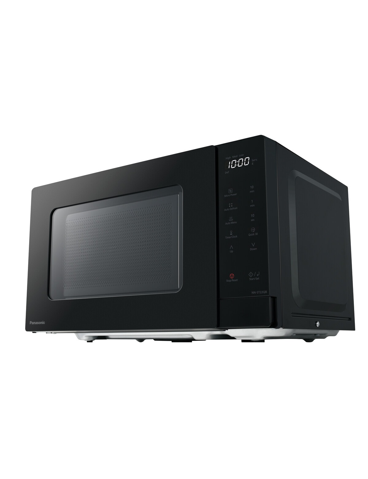 Panasonic 20L Non Inverter Microwave, Black, NN-ST22QBQPQ - Microwaves ...