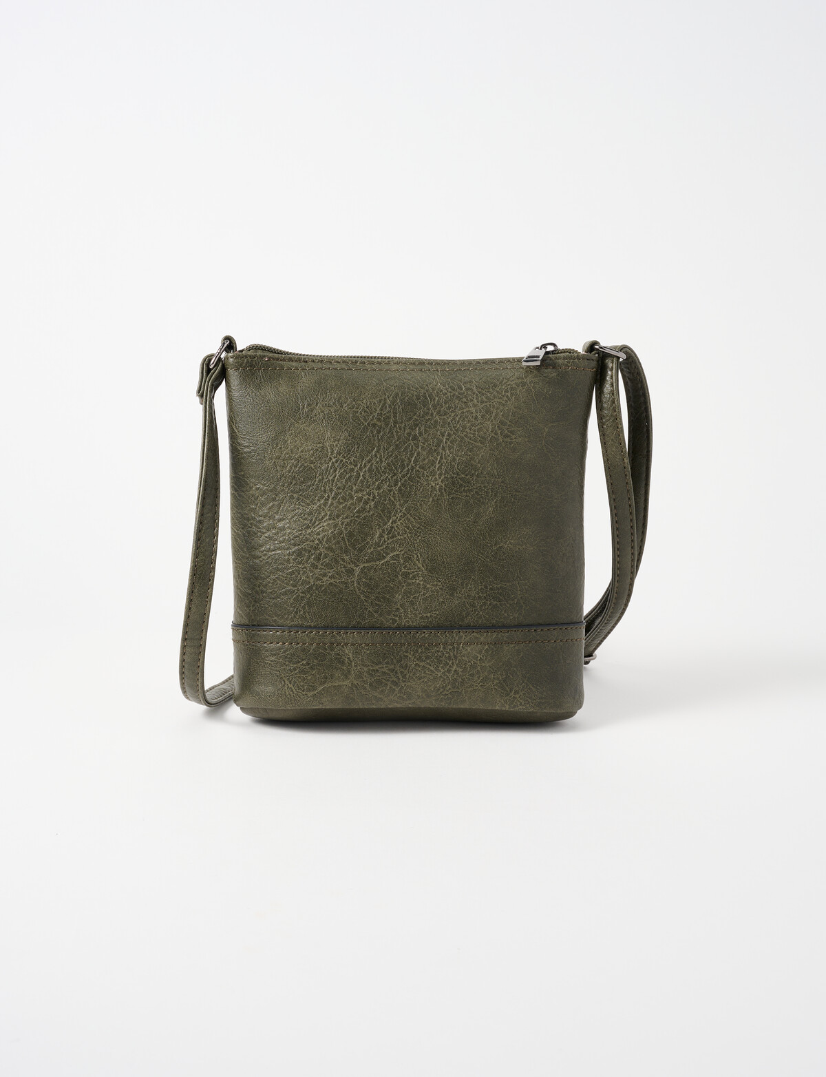 Pronta Moda Lucy Crossbody Bag, Olive - Handbags