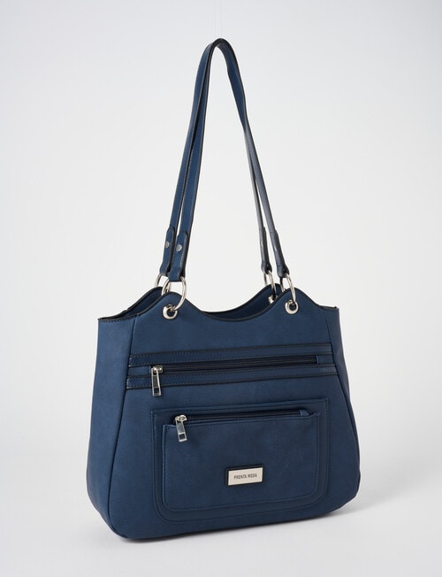 Pronta Moda Wave Tote Bag, Calypso Blue - Handbags