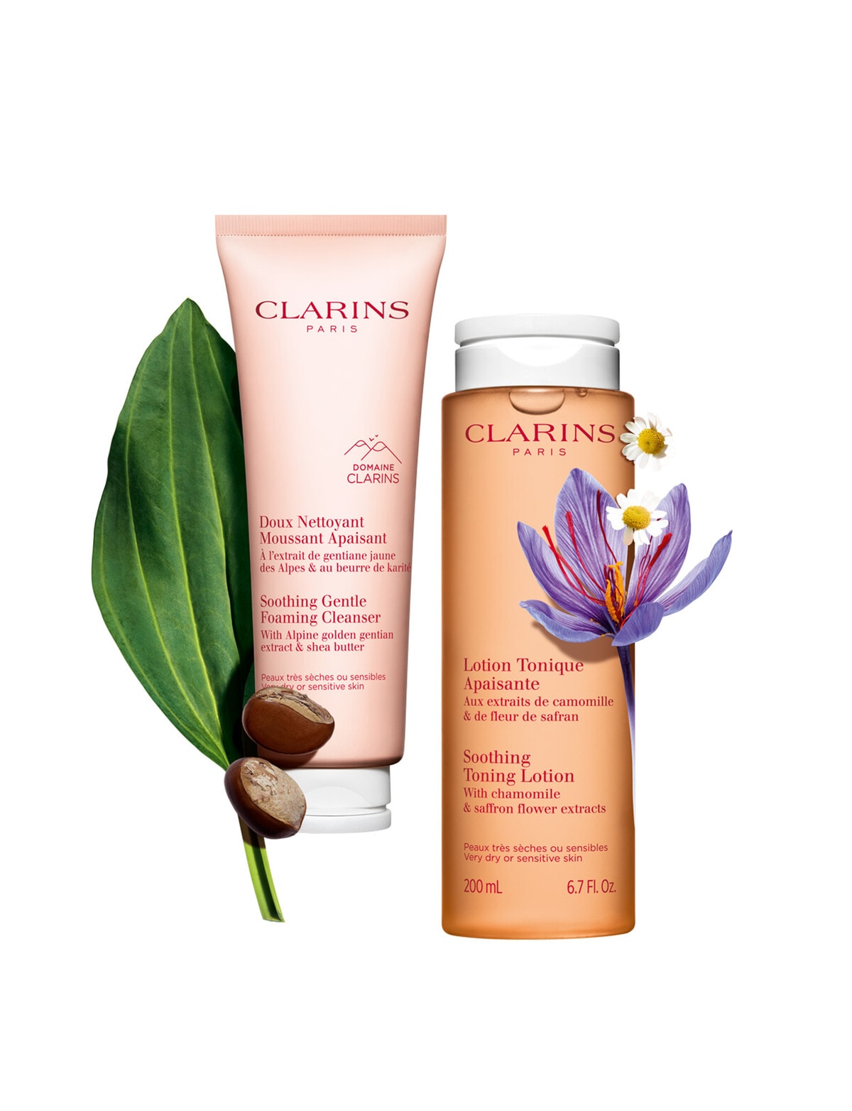 Clarins Gentle Foaming Cleanser Soothing - Cleansers & Makeup Removers