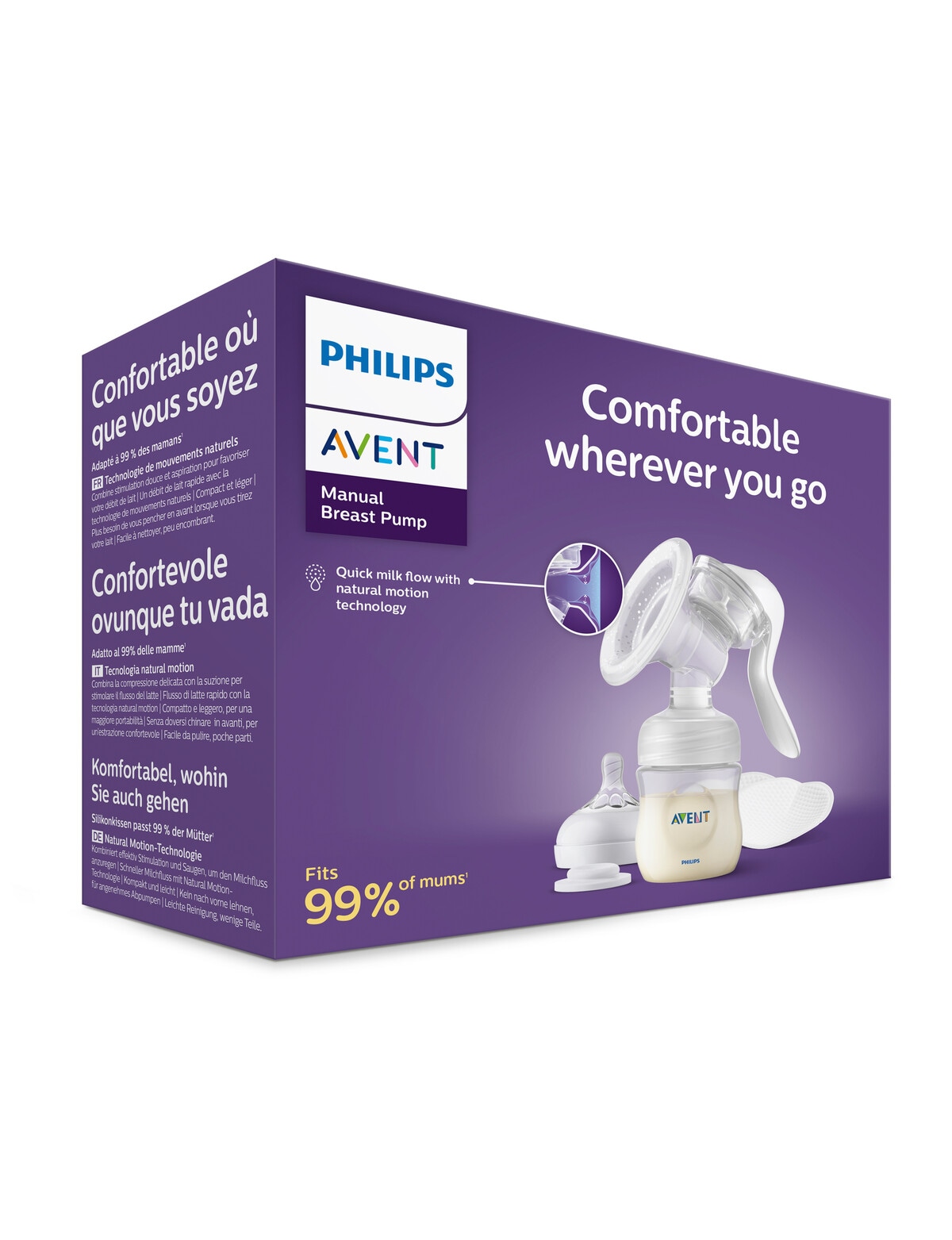 Avent Manual Breast Pump - Feeding