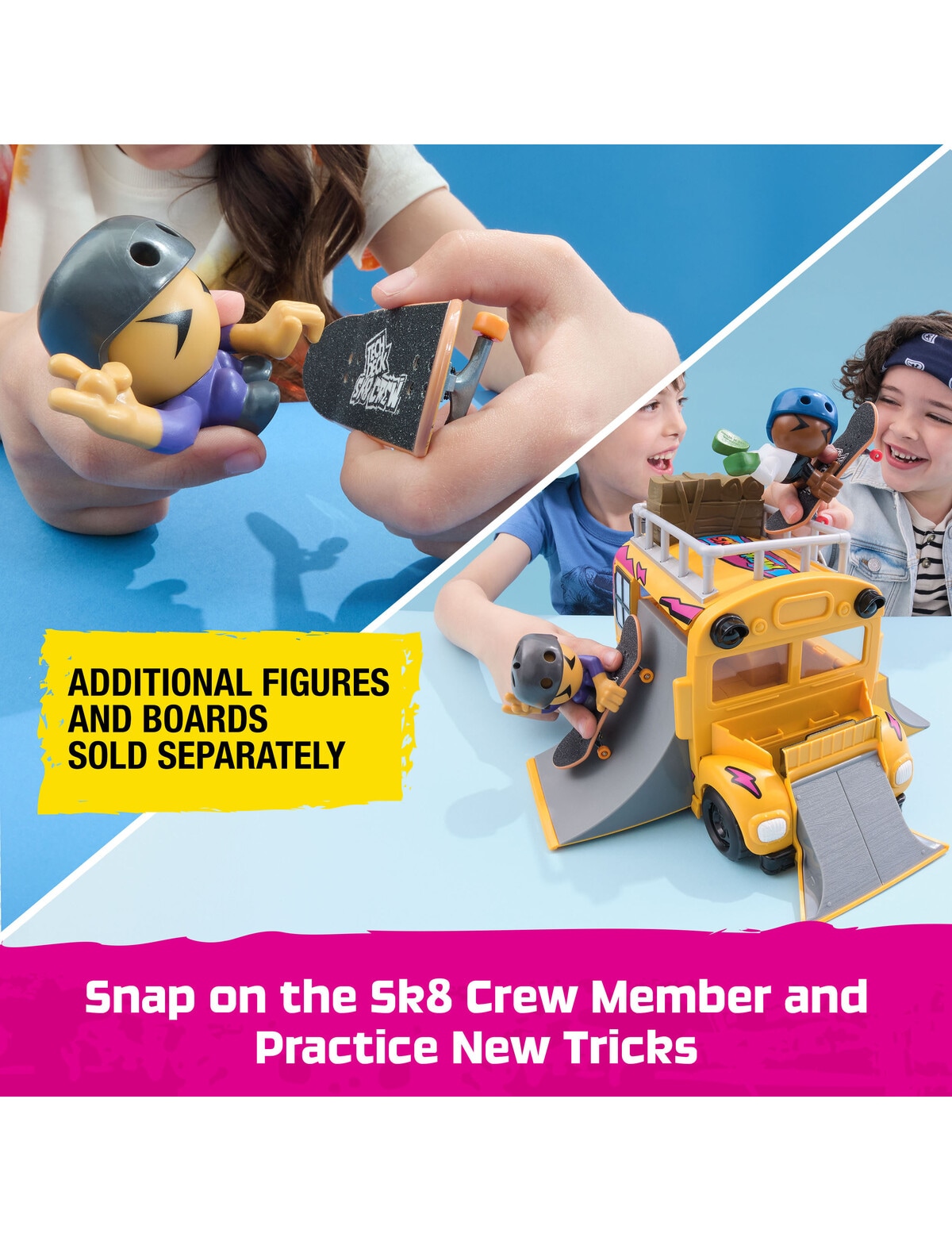 Tech Deck Sk8 Crew Ultra Sk8 Bus - Cars, Trucks & Remote Control