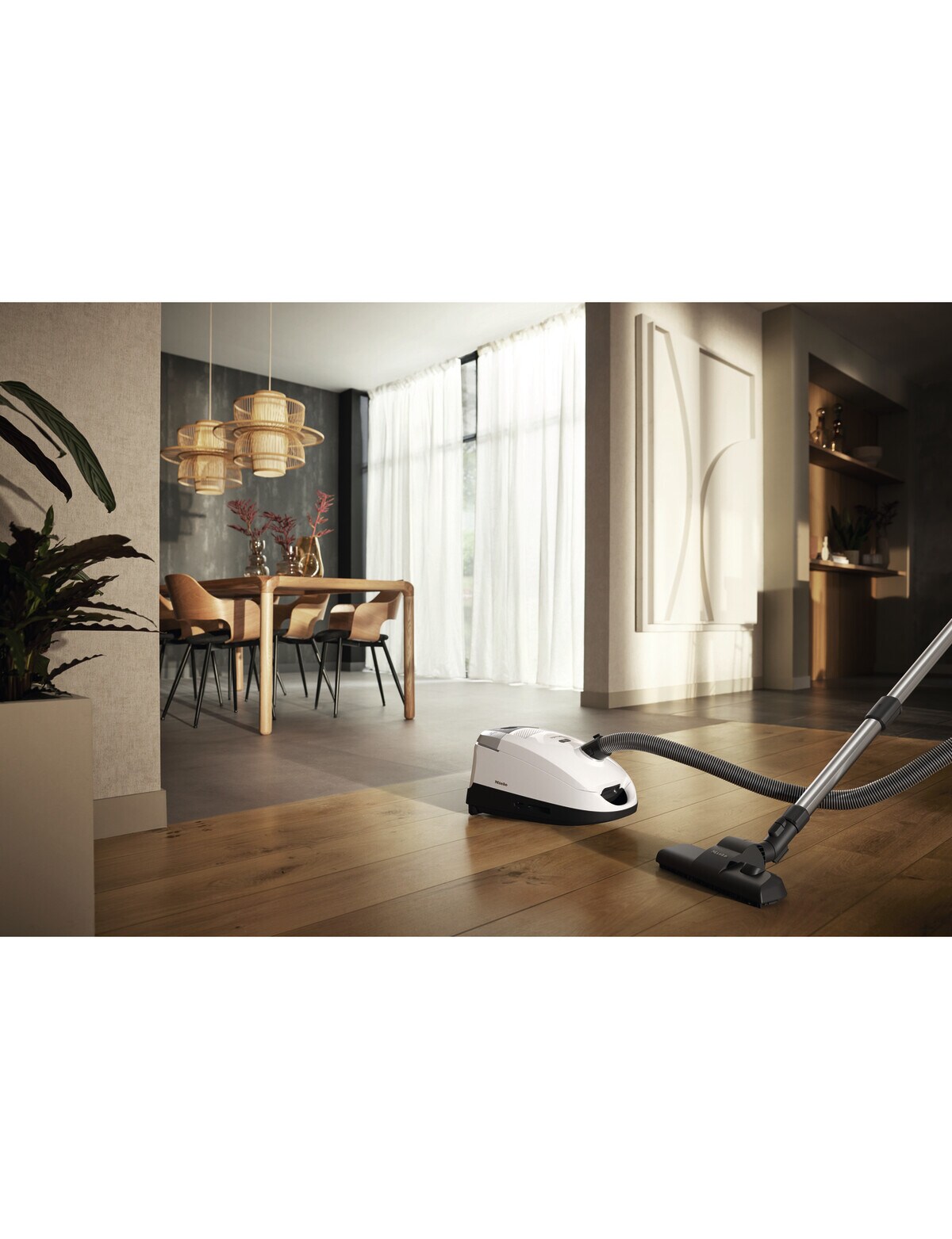 Miele Compact C2 Allergy Bagged Vacuum Cleaner, 12396550 - Vacuum Cleaners