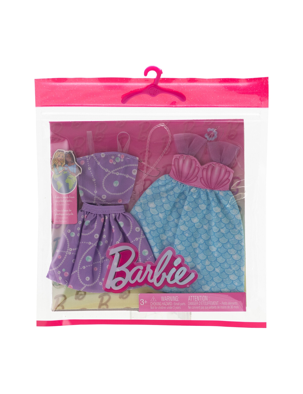 Barbie Fashion, 2-Pack, Assorted - Dolls & Accessories