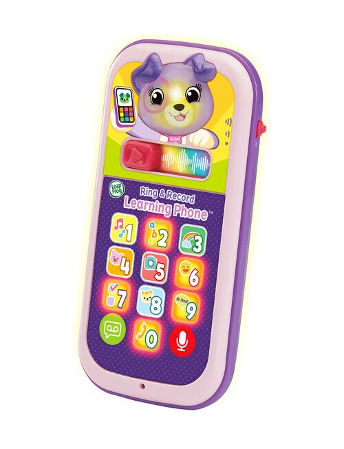 Vtech Ring & Record Learning Phone, Pink - Infants & Preschool